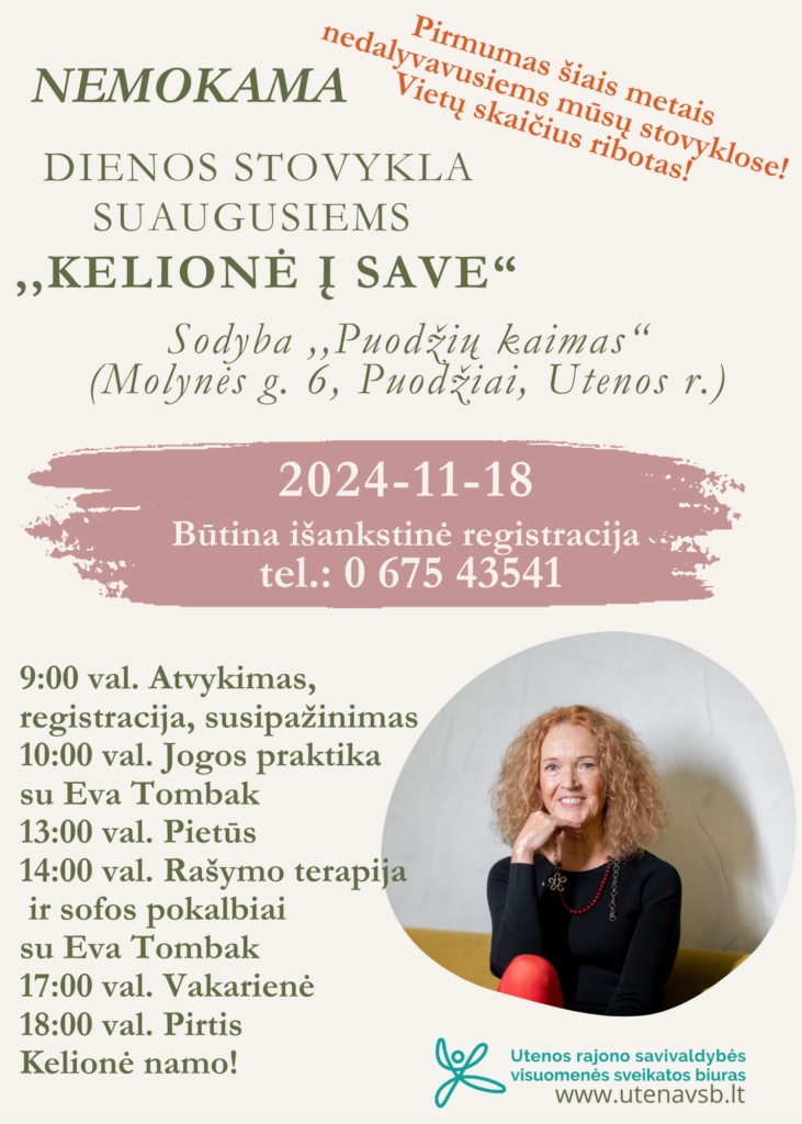 Dienos stovykla suaugusiems - Utenavsb